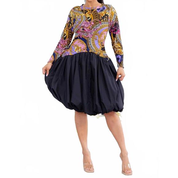 KAREN T DESIGN | Dresses | New Karen T Design Balloon Bottom Dress In ...